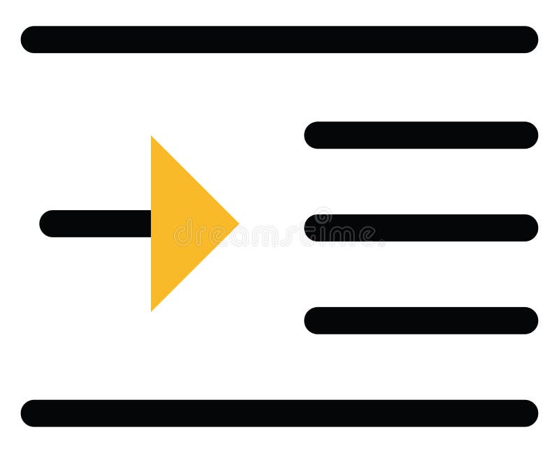 Text Editing Tab Icon, Icon Stock Vector - Illustration of modern ...