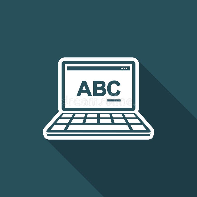 Text editor software icon stock vector. Illustration of single - 117824619