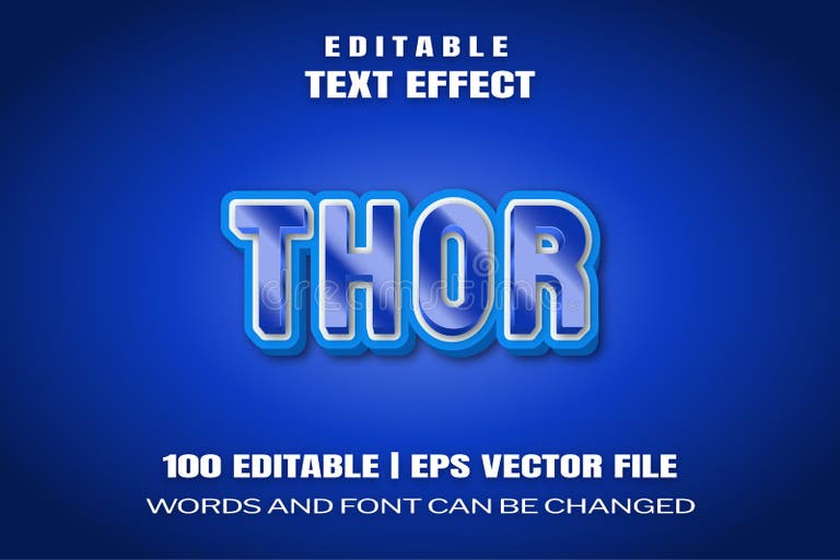 Thor Font Stock Illustrations – 149 Thor Font Stock Illustrations ...