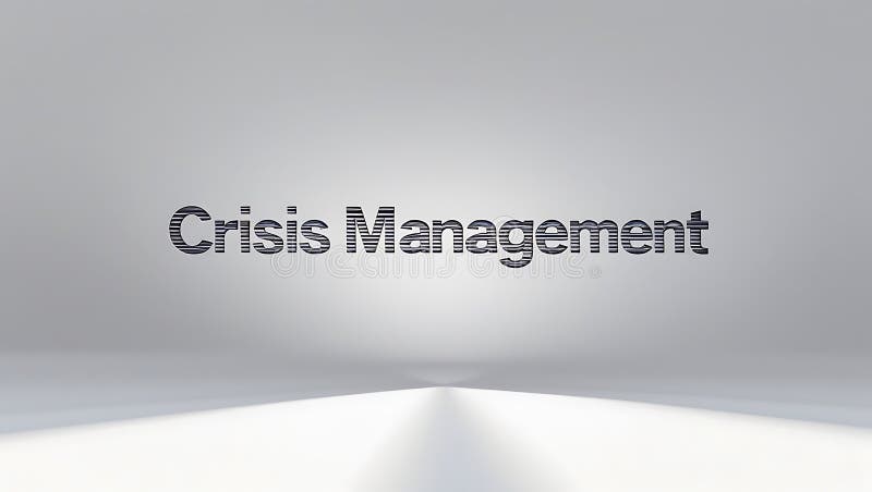 Text Emphasizes Crisis Management Techniques, Showcasing the Importance ...
