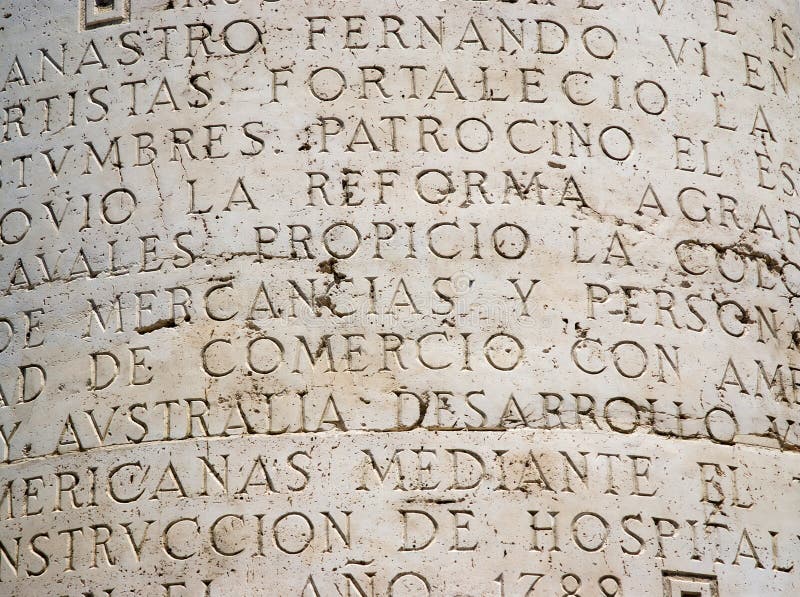 Text engraved column stock photo. Image of carved, chisel - 5704660