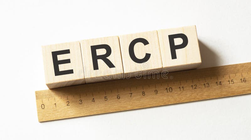 Text ERCP on the Wooden Blocks, Medical Concept Stock Photo - Image of ...