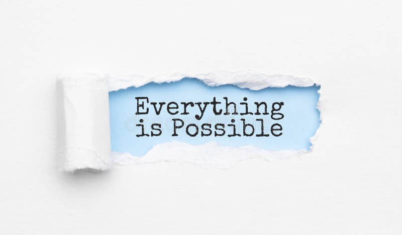 Everything is possible stock image. Image of joined, instagram - 41099499