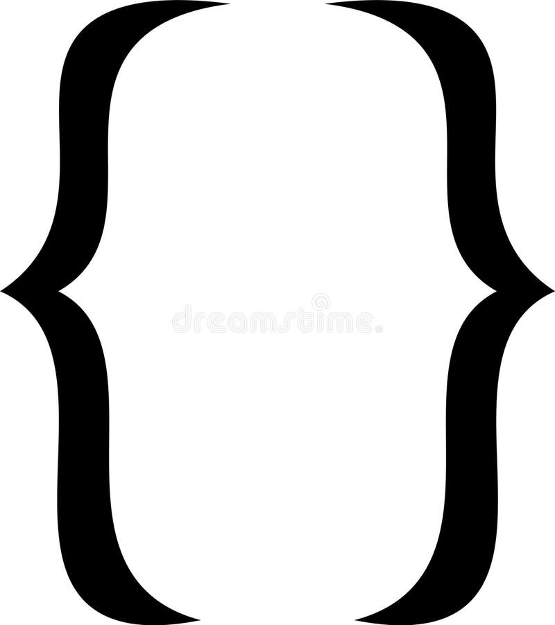 Curved Bracket Stock Illustrations – 109 Curved Bracket Stock ...