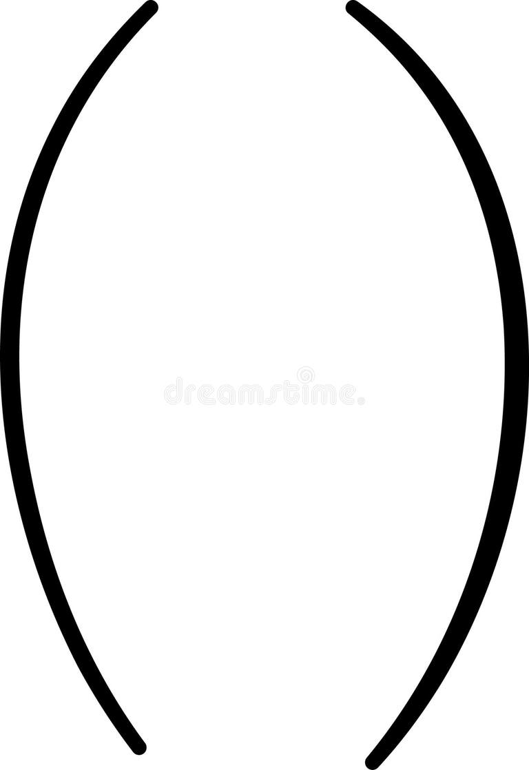 Curved Bracket Stock Illustrations – 161 Curved Bracket Stock ...