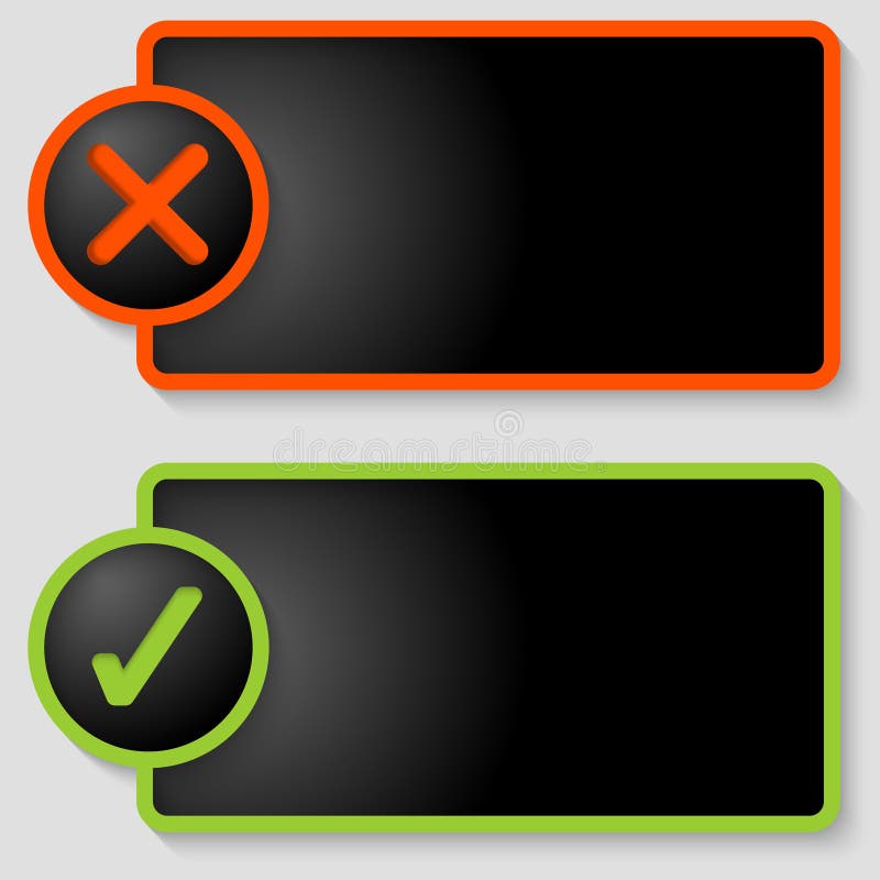 Text frames with marks stock vector. Illustration of circle - 35120691