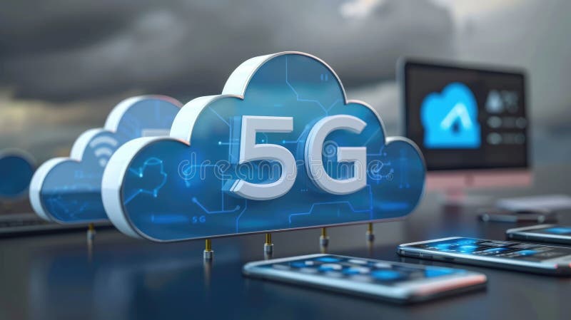 Text 5G, Fifth Generation of Cellular Technology, Faster Data Speeds ...