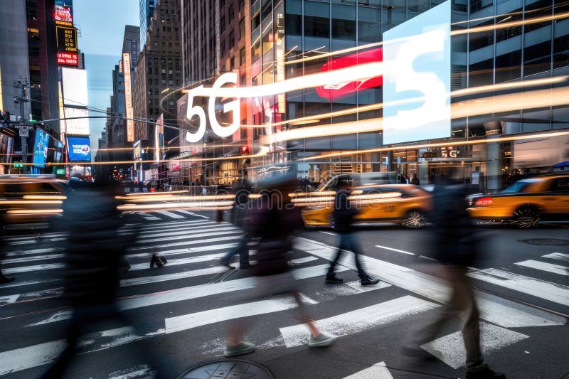 Text 5G, Fifth Generation of Cellular Technology, Faster Data Speeds ...