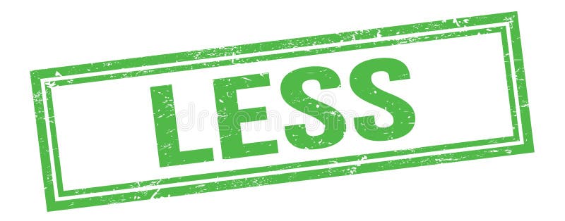 Less Text on Green Grungy Vintage Stamp Stock Illustration ...