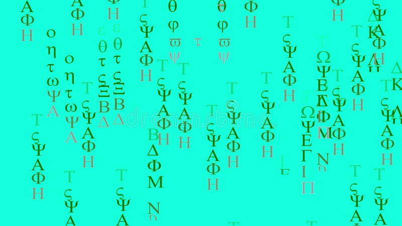 Text and Grids 1006: Rows of Symbols and Code Scroll on a Black Screen. Stock Video - Video of ...