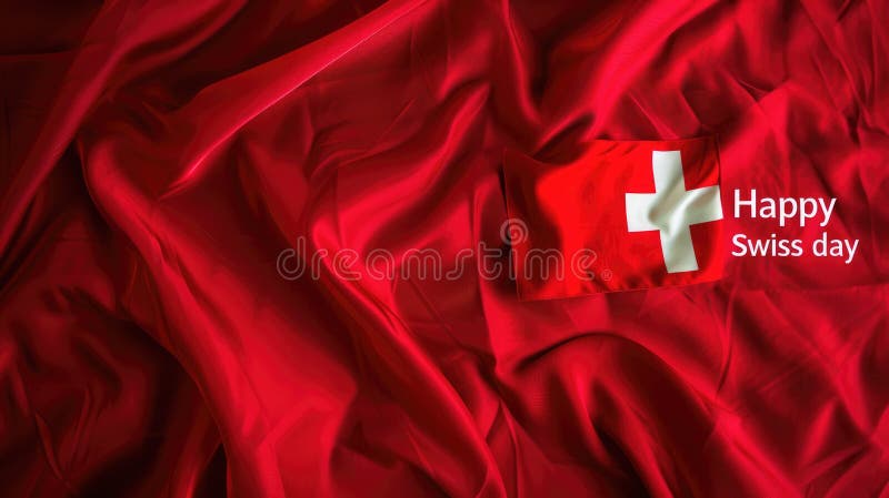 Text Happy Swiss Day, Switzerland Stock Photo - Image of outdoors ...
