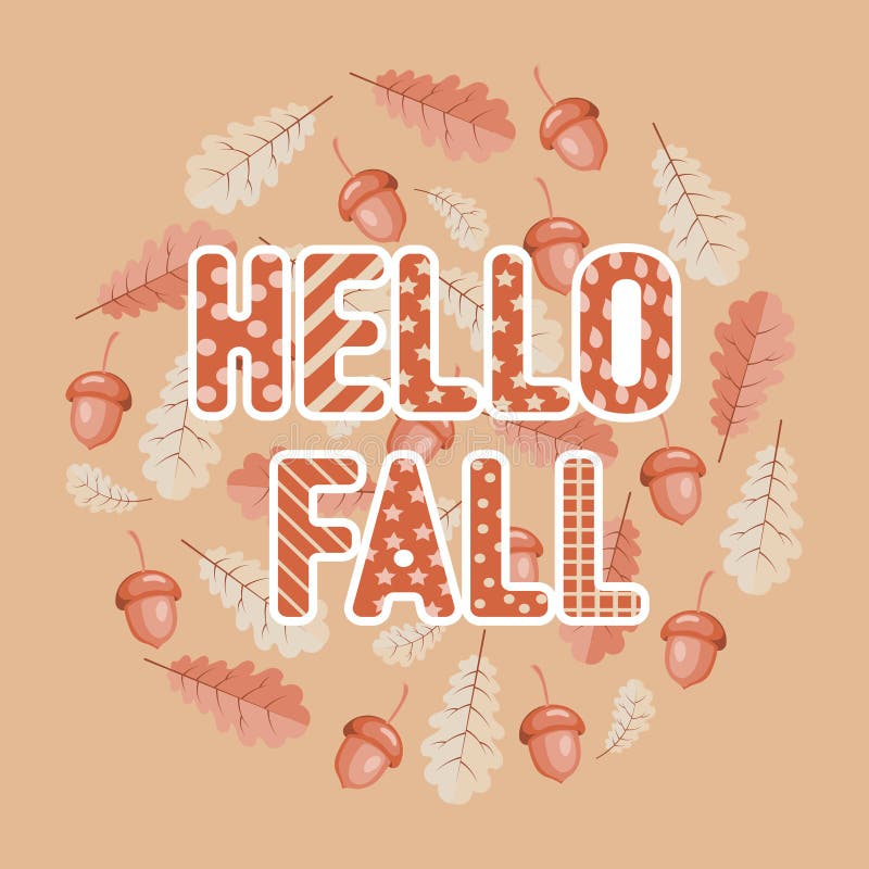 Hello Fall Line Art Stock Illustrations – 483 Hello Fall Line Art Stock ...