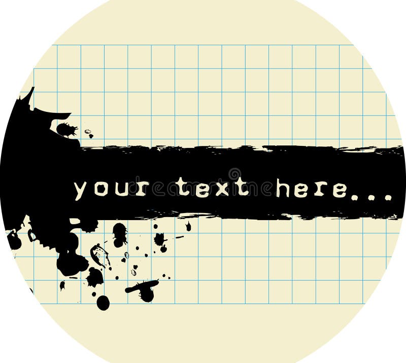 Text Here stock vector. Illustration of decoration, creative - 22799696