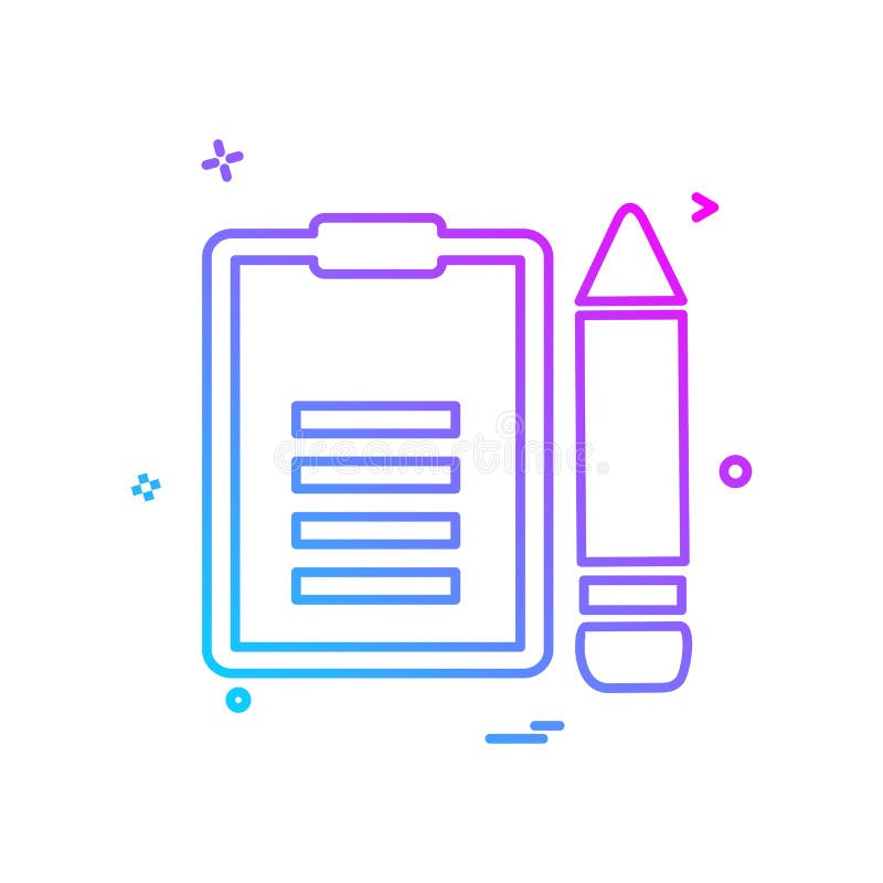 Text icon design vector stock vector. Illustration of collection ...