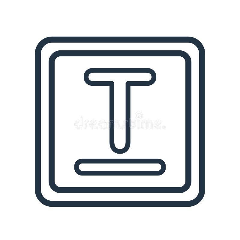 Text Box Icon Vector Isolated on White Background, Text Box Sign Stock ...