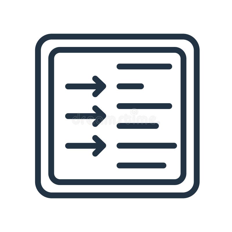 Text Box Icon Vector Isolated on White Background, Text Box Sign Stock ...