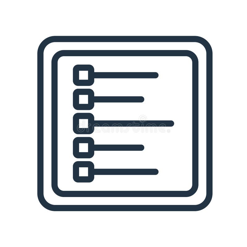 Text Box Icon Vector Isolated on White Background, Text Box Sign Stock ...