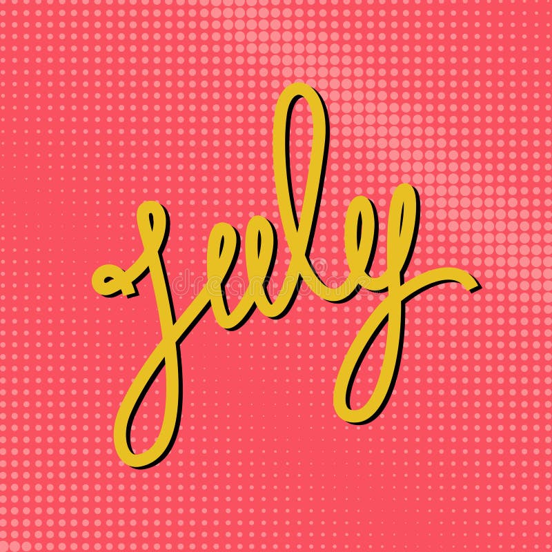 Text July Pink Pop Art Background Stock Illustrations – 3 Text July ...