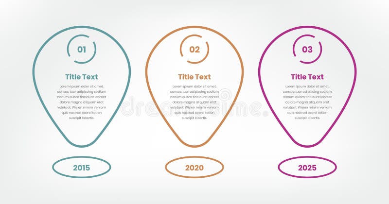 Text in Maps Pin Infographic Business Data Presentation Template Stock ...