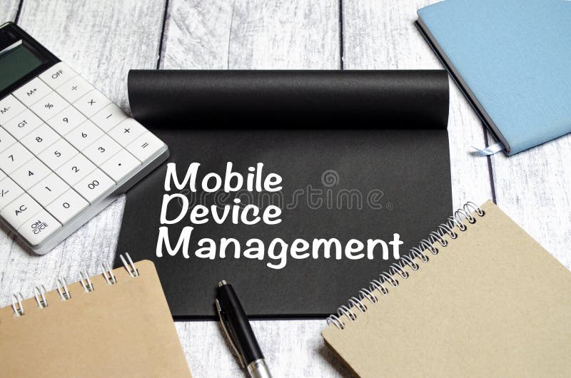 Text MDM As MOBILE DEVICE MANAGEMENT on Black Notebook Stock Photo ... Text MDM As MOBILE DEVICE MANAGEMENT on Black Notebook Stock Photo ...