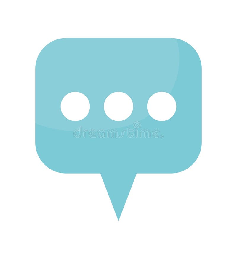 Text message bubble stock illustration. Illustration of design - 213333762