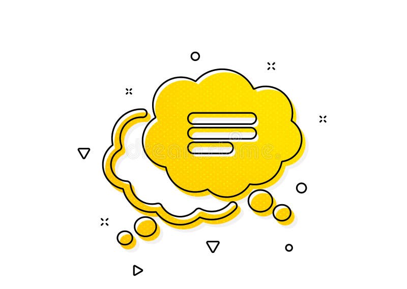 Text Message Icon. Chat Comment Sign. Comic Speech Bubble. Vector Stock ...