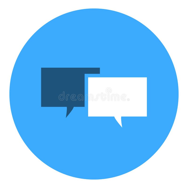 Text message icon stock illustration. Illustration of conversation ...