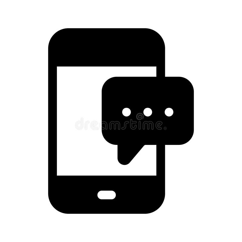 Text Message stock vector. Illustration of digital, chat - 340085095