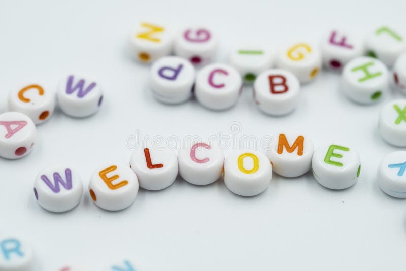 Text Message . Word on Cubes Stock Image - Image of abstract, interior ...