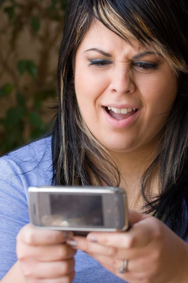 Text Messaging Gossip stock photo. Image of beautiful - 9064188