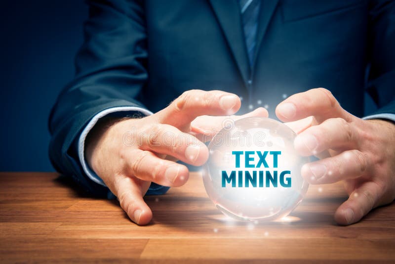 Text Mining and Analysis Concept Stock Photo - Image of algorithms ...