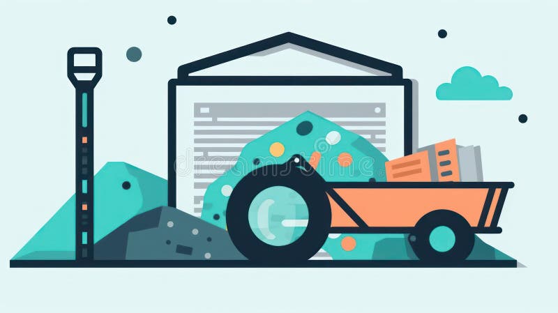 A Text Mining Icon Representing the Extraction of Valuable Information ...