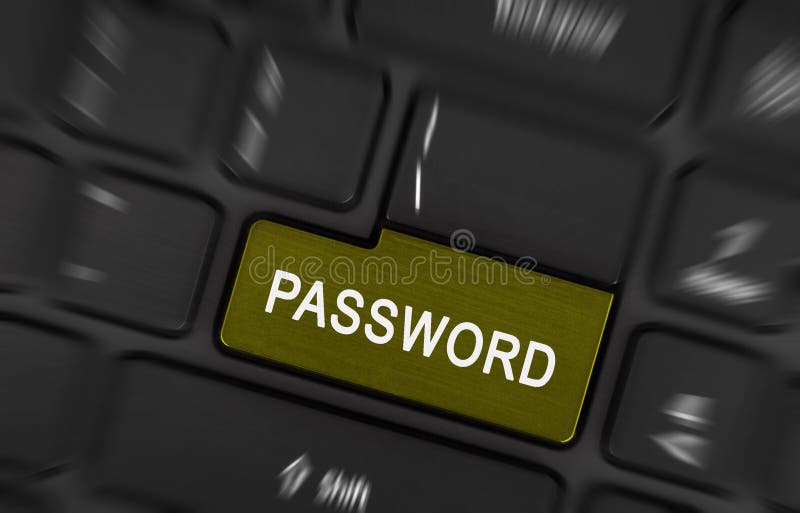 Text password button stock image. Image of guard, password - 65896825