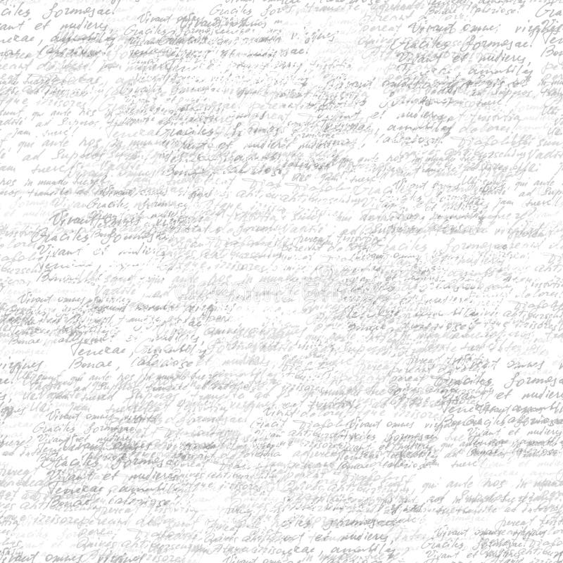 Text Poem Pastel Letter Word Hand Drawn Seamless Pattern Stock ...