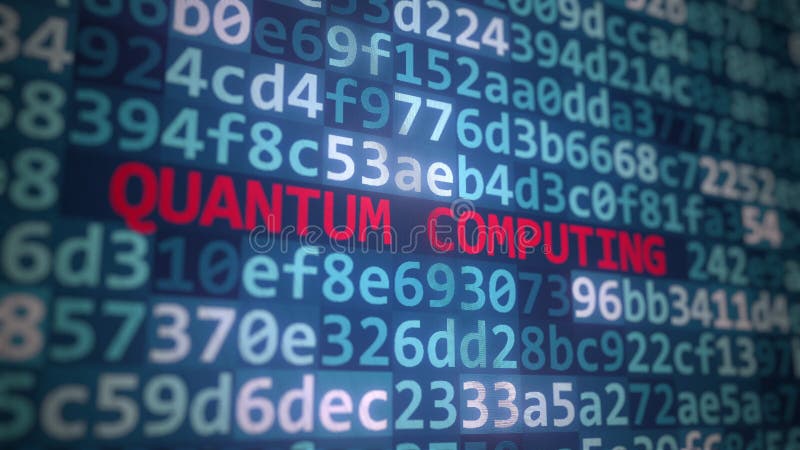 QUANTUM COMPUTING Text and Source Code on the Computer Monitor Stock Footage - Video of ...