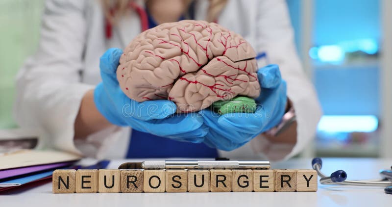 Neurosurgery a Deep Exploration into the Intricate Complexity of the Human Brain Stock Video ...
