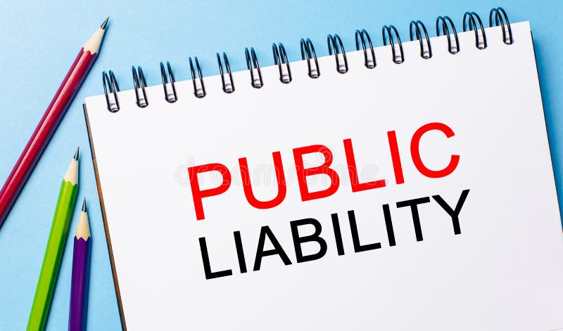 Public Liability Insurance Policy on a Desk. Stock Image - Image of ...