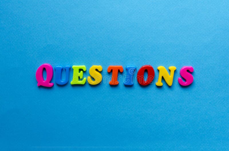 Colored Question Marks On Chalkboard Stock Photo - Image of colorful ...