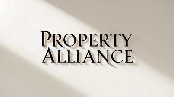 Property Alliance Branding Displayed on a Neutral Backdrop during ...