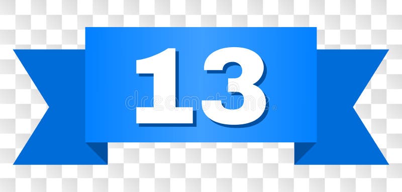 Blue Number 13