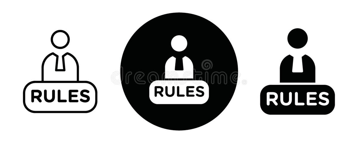 Rules Outline Stock Illustrations – 3,962 Rules Outline Stock ...