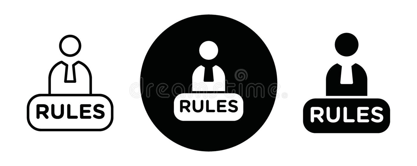 Rules Outline Stock Illustrations – 3,962 Rules Outline Stock ...