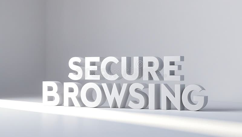 The Text Secure Browsing Stands Prominently, Emphasizing Internet ...