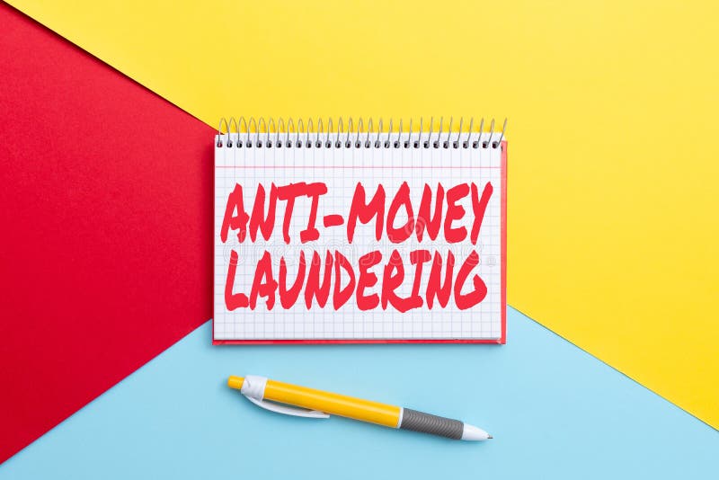 Text Showing Inspiration Anti Money Laundering. Internet Concept ... Text Showing Inspiration Anti Money Laundering. Internet Concept ...