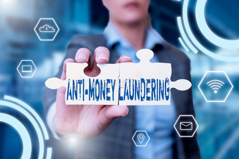 Text Showing Inspiration Anti Money Laundering. Word Written on ... Text Showing Inspiration Anti Money Laundering. Word Written on ...