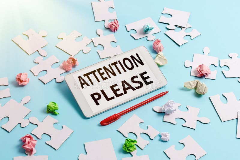 Text Showing Inspiration Attention Please. Business Approach Asking ... Text Showing Inspiration Attention Please. Business Approach Asking ...