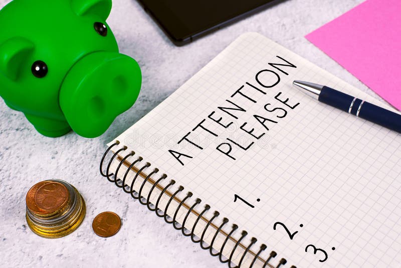 Text Showing Inspiration Attention Pleaseasking People Sop Doing ... Text Showing Inspiration Attention Pleaseasking People Sop Doing ...