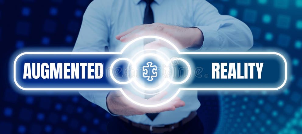 Text Showing Inspiration Augmented Reality. Internet Concept Technology ...