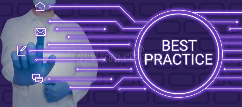 Text Showing Inspiration Best Practice. Conceptual Photo Method ...