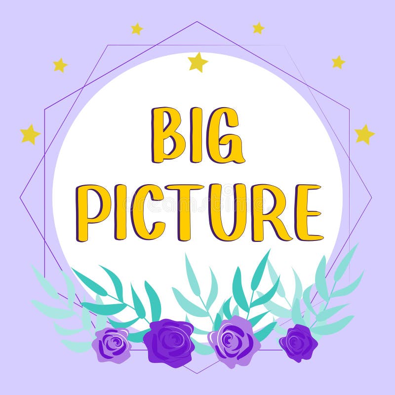 Text Showing Inspiration Big Picture. Word for Most Important Facts ... Text Showing Inspiration Big Picture. Word for Most Important Facts ...
